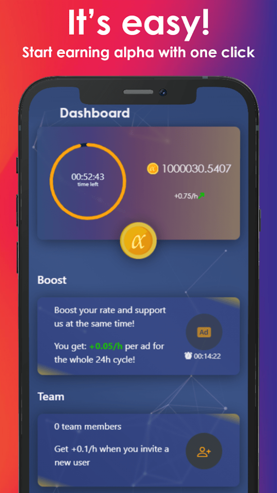 Alpha Network: Wasting 15 Seconds of Your Day