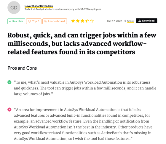 Top 5 Alternatives to AutoSys in 2023