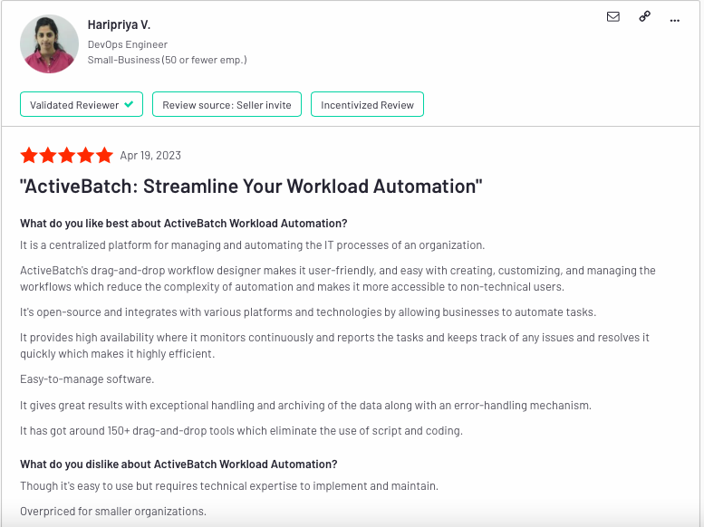 TOP 5 SAP Job Scheduling Software in 2024: Vendor Benchmarking