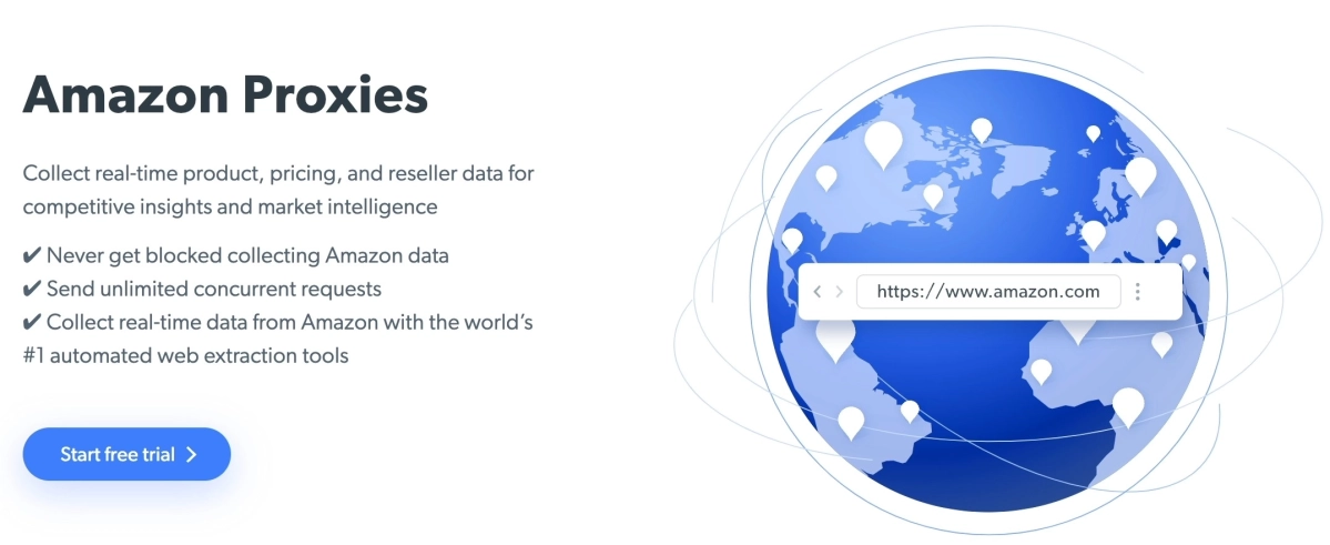 Top 7 Amazon Proxies ['25]: Pricing Details & Key Features