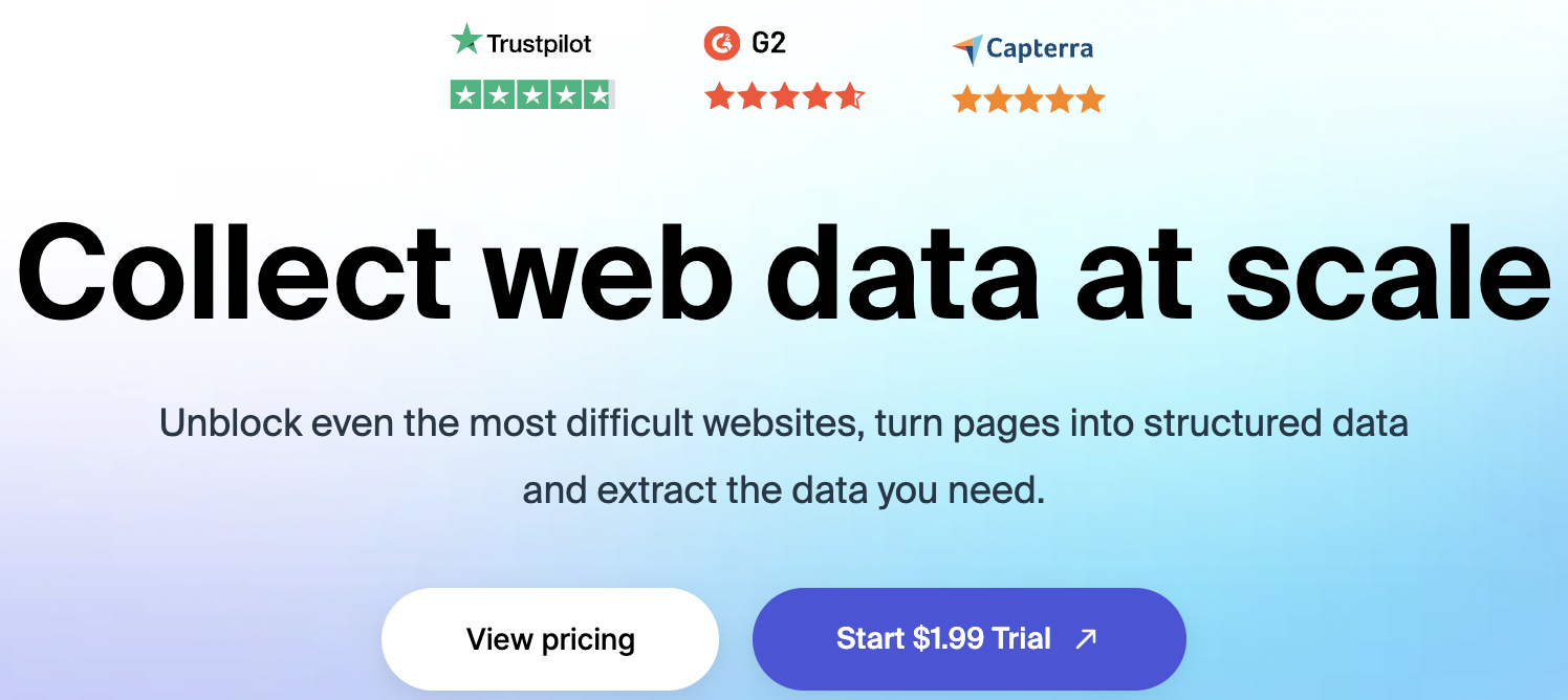 Top 9 Alternatives to Zyte for Web Scraping [2024] | ITSC