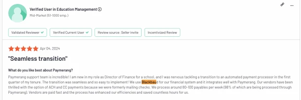 Blackbaud AP Automation '24: 5 Software & Features Analyzed
