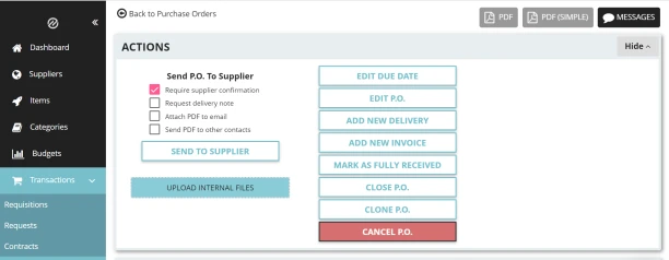 Procurement Software Comparison, Testing & Benchmarking