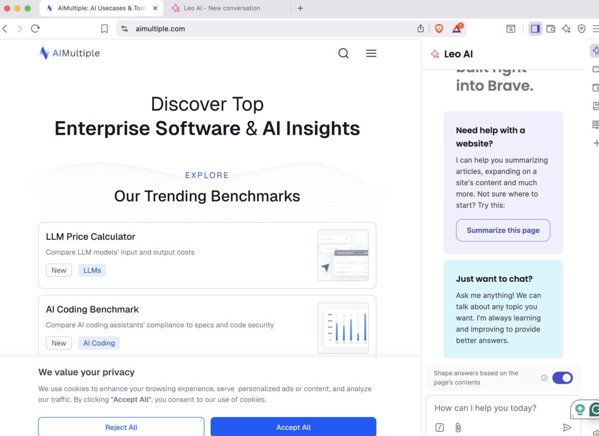 AI Web Browsers Benchmark: Complete Selection Guide